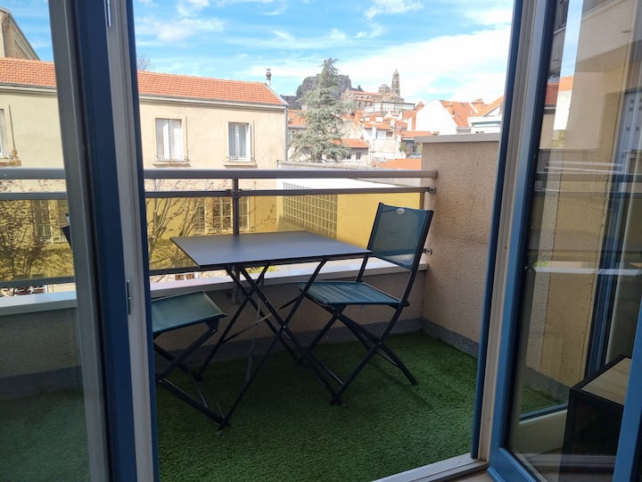 Appartement F2 Avec Vue Dégagée - Le Puy-en-Velay