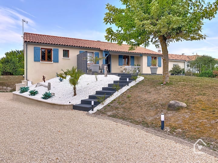 Villa Familiale Avec Jardin & Bbq - 3 Chambres - Châtellerault