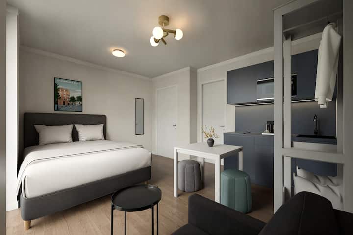 Homaris Apartments Therese - Quadruple Studio - Munich