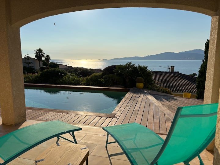 Villa Azura -Vue Mer Panoramique - Aéroport Ajaccio Napoléon Bonaparte (AJA)