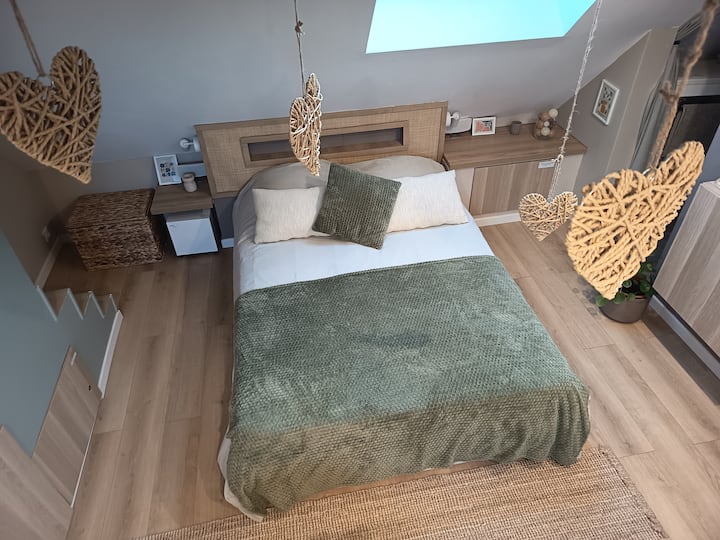 Studio L’escale - Jardin-homecinéma-filet Suspendu - Pont-Sainte-Maxence