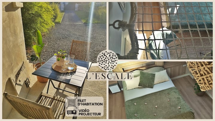 Studio L’escale - Jardin-homecinéma-filet Suspendu - Château de Compiègne