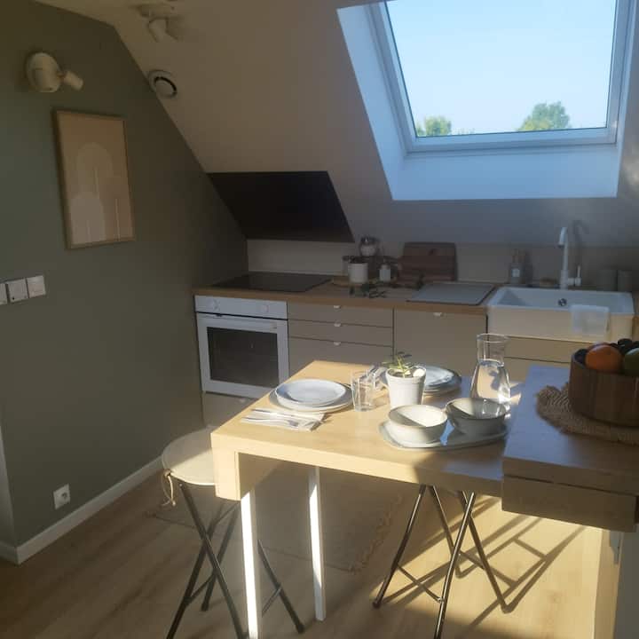 Studio L’escale - Jardin-homecinéma-filet Suspendu - Pont-Sainte-Maxence