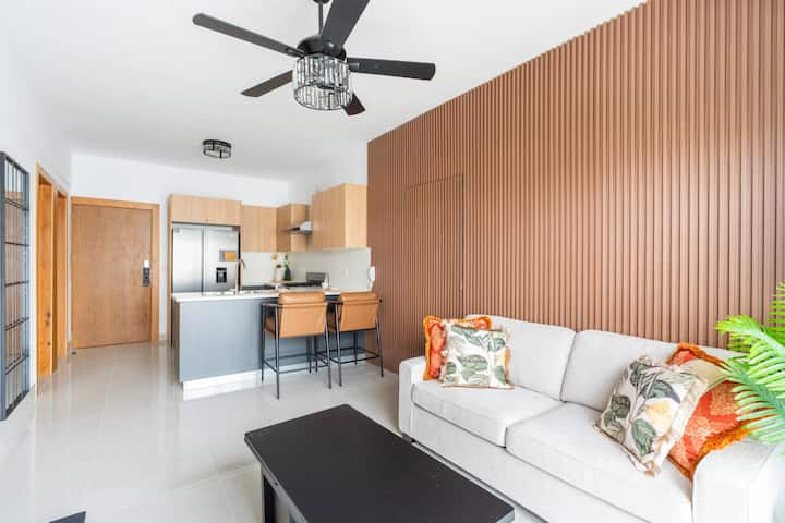 Cozy New Apartment, Pool Gym 9j - Santo Domingo