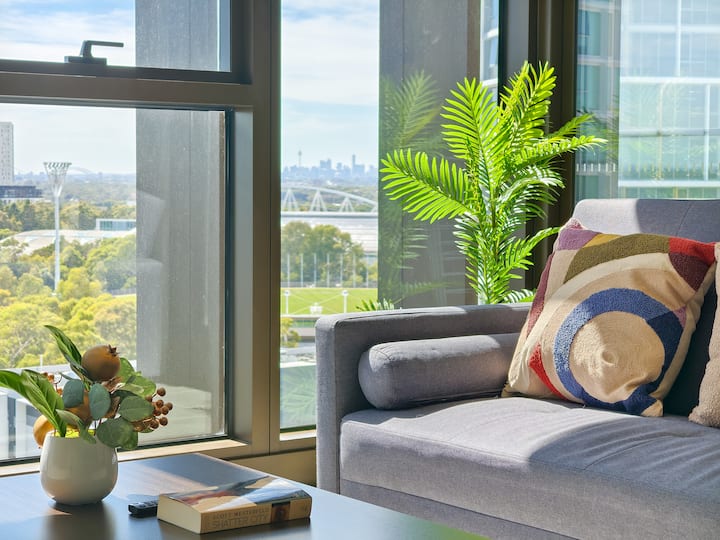 Next To Stadium | Olympic Park Living With Gym - Parramatta