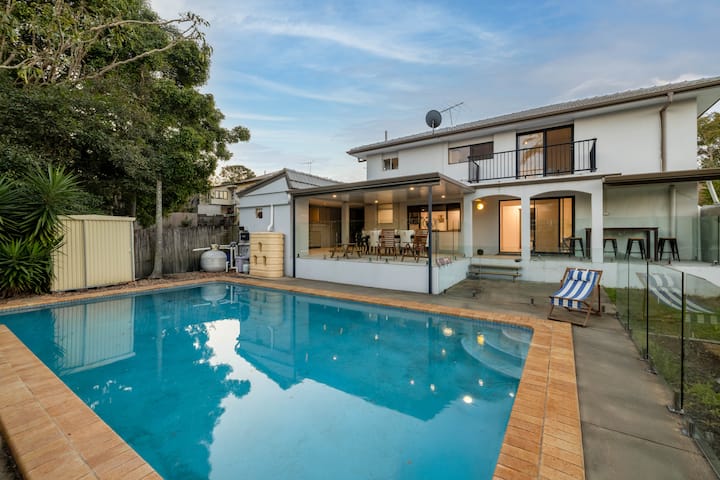 Family Retreat: Pool, Games& Bbq/near Brisbane Cbd - Brisbane