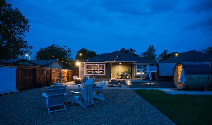 Boutique 4br Retreat | Swim Spa • Sauna - Georgetown, TX