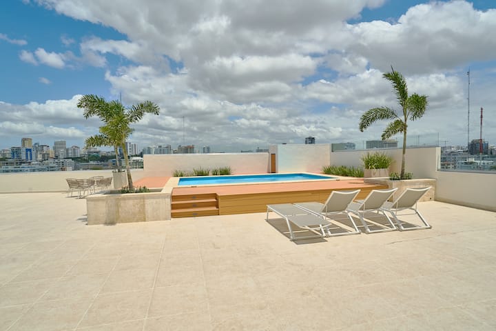 Downtown, Secure /Gym/king Bed - Santo Domingo