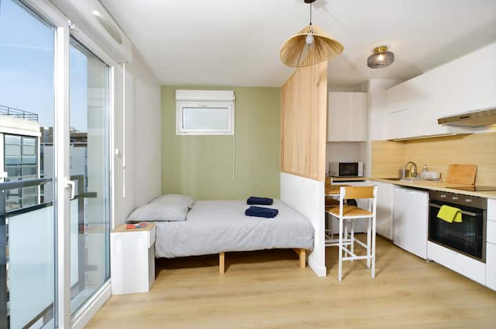 Cosy Appartement Proche Centre - ibis Styles Lyon Centre Confluence
