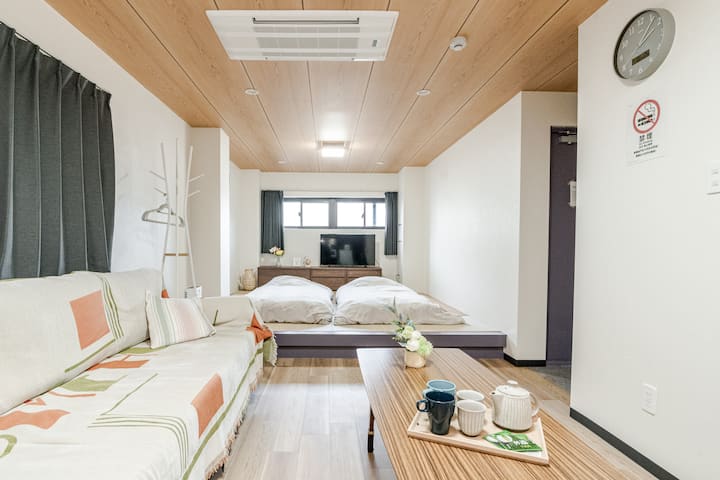 両国駅徒歩8分/ 和風部屋/白鯨旅館千歳202/秋葉原まで10分 - Ginza