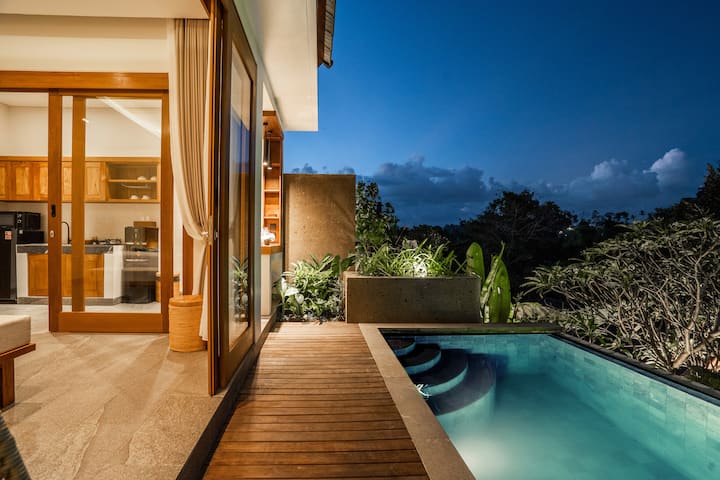 1bdr Misty River-3: Villa With Infinity Pool - Bali