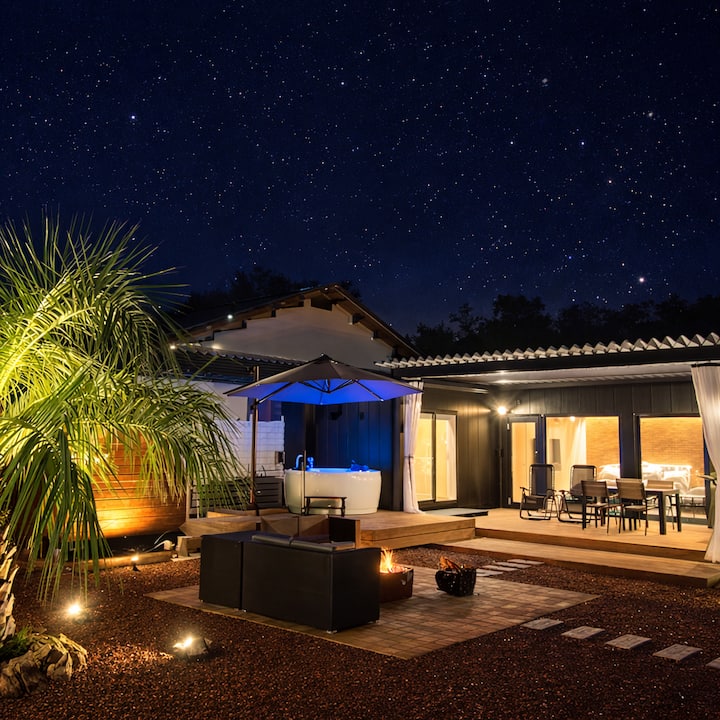 500坪の完全プライベートヴィラ|サウナ|ジャグジー囲炉裏｜プール(夏季)ドッグラン|1日1組限定| - 茂原市