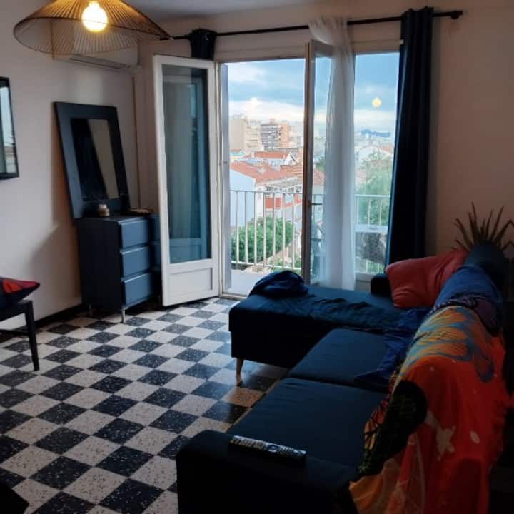 Appartement F2 De 45 M2 à 100 Mètres De La Mer - Canet-en-Roussillon