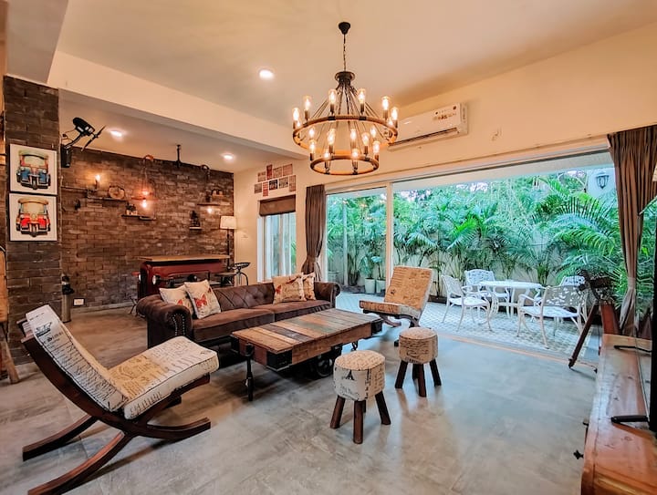 Madoa2 By Hnh-3bhk/kitchen/ Pool/5 Mins From Jamun - Goa