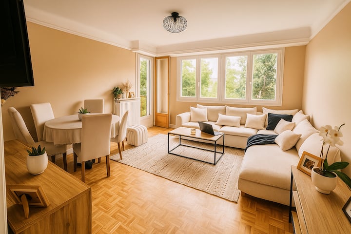 2ch 3 Lits Parking Wifi - Pau