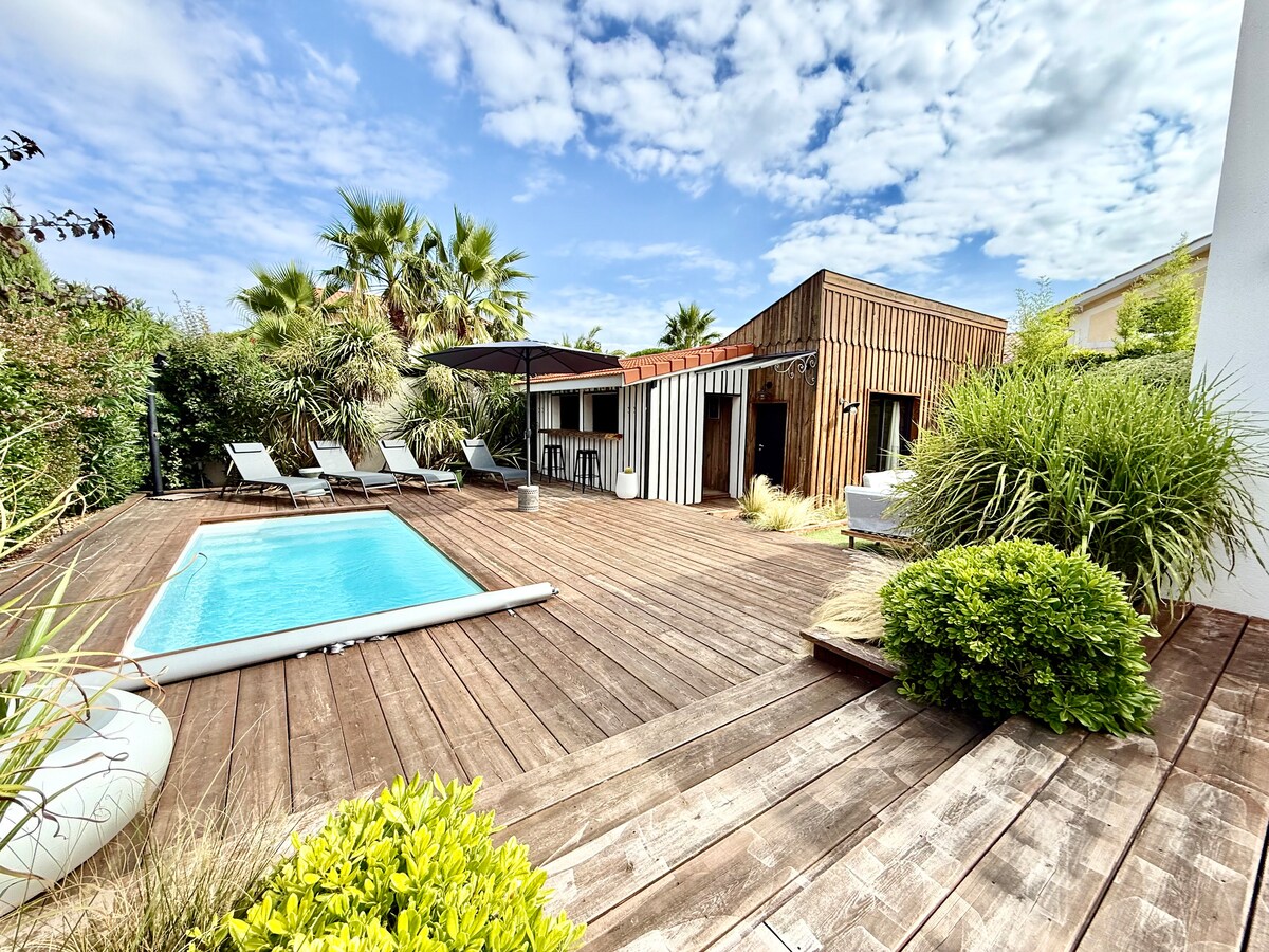 Villa Solea - pool - 8 people - Houses for Rent in La Teste-de-Buch ...