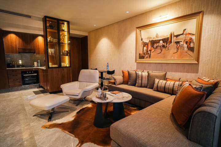 Cfc | Chic Appt 105 M2 | Piscine | Terrasse Privée - Casablanca