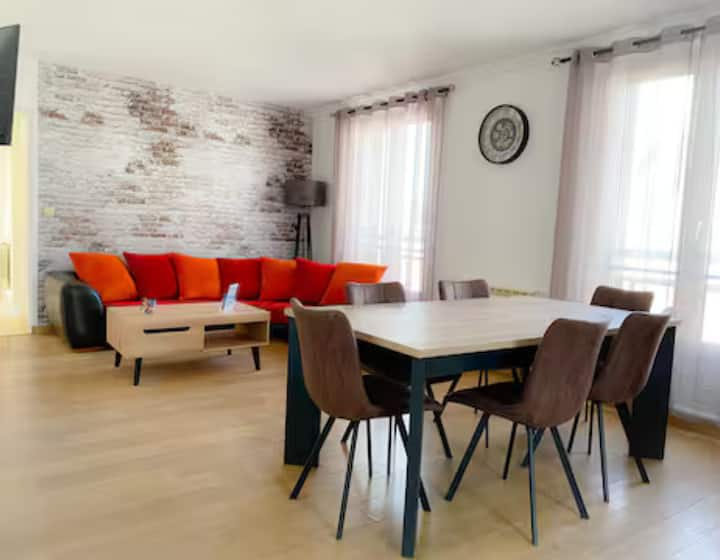 Le Welcome - Appt 3 Chambres à Calais – 8 Pers - Calais