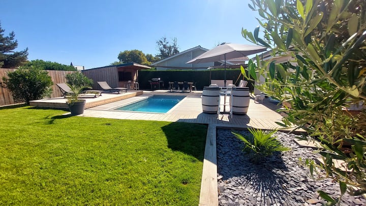 Villa Avec Piscine Cuisine D'été - Latresne