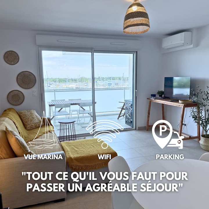 L'atmosphère - Vue Mer Et Marina - Saint-Cyprien Plage