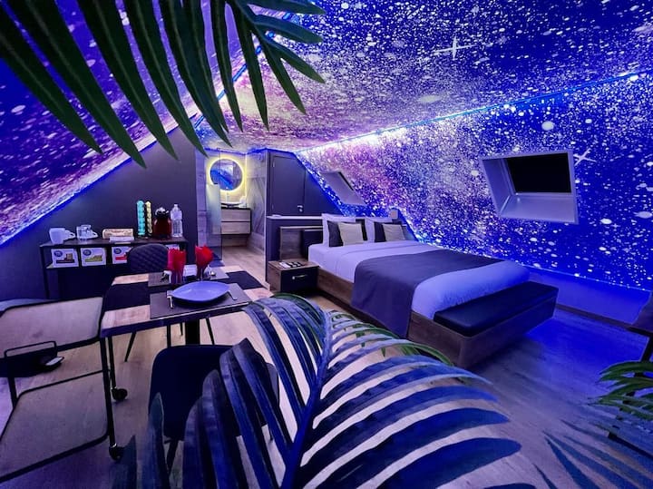 Chambre Avec Piscine, Jacuzzi Et Sauna Privé - Ath