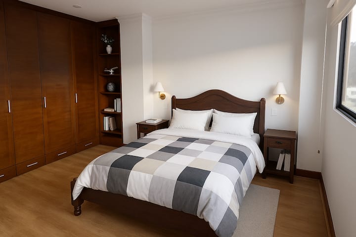 Departamento Acogedor En Quito Con Excelente Vista - Quito