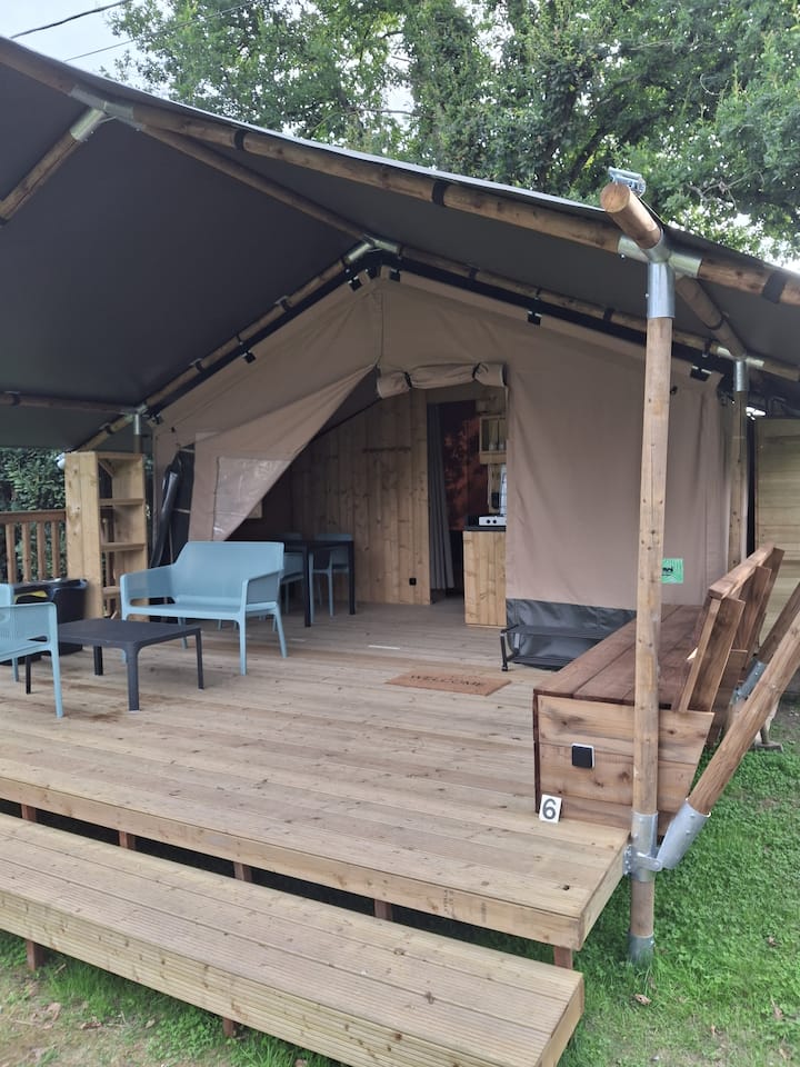 Safari Tent 1 "Blue" (4p) - Rochefort