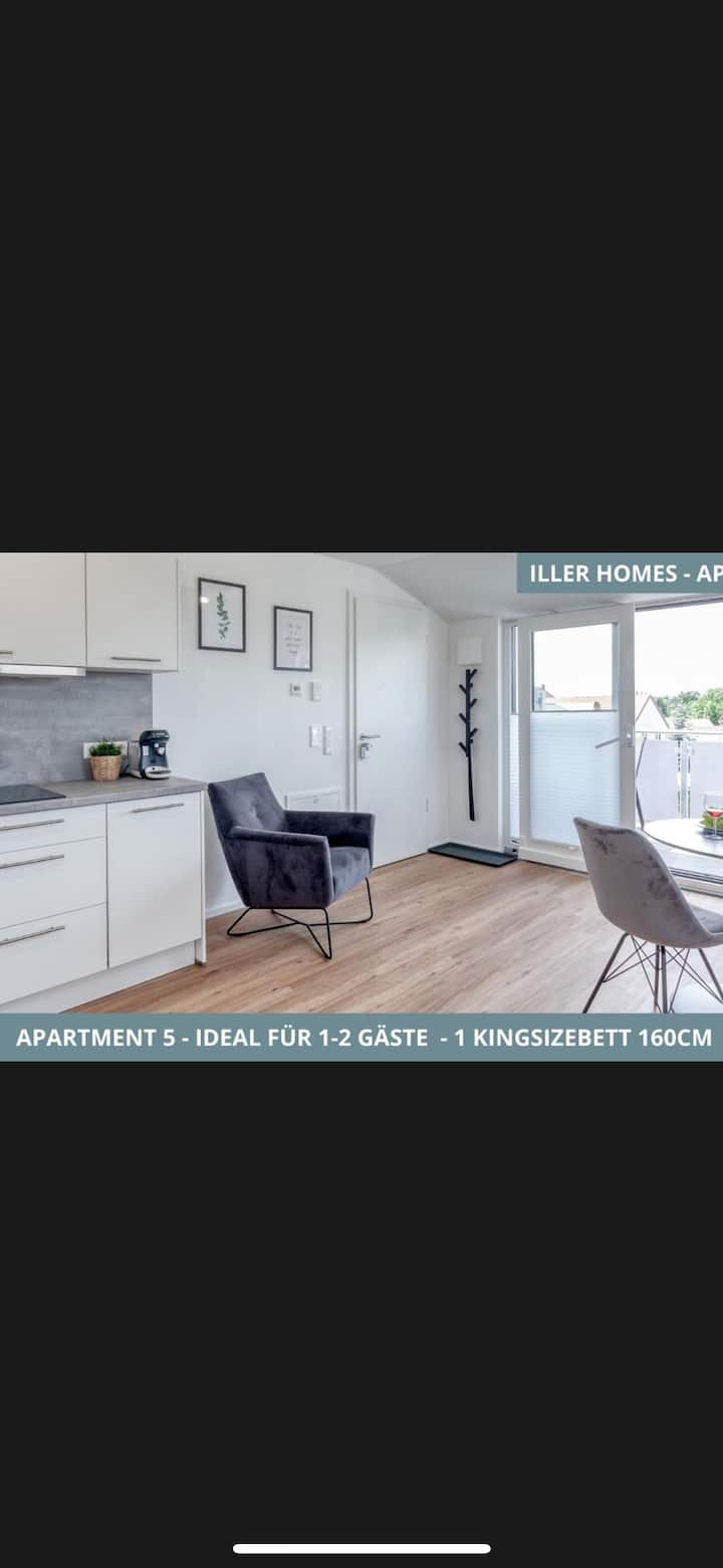 Iller Homes 5, Balkon & Parken - Illertissen