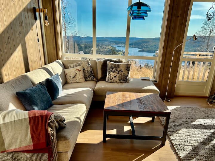 Moderne Hytte Med Badstue - Jevnaker