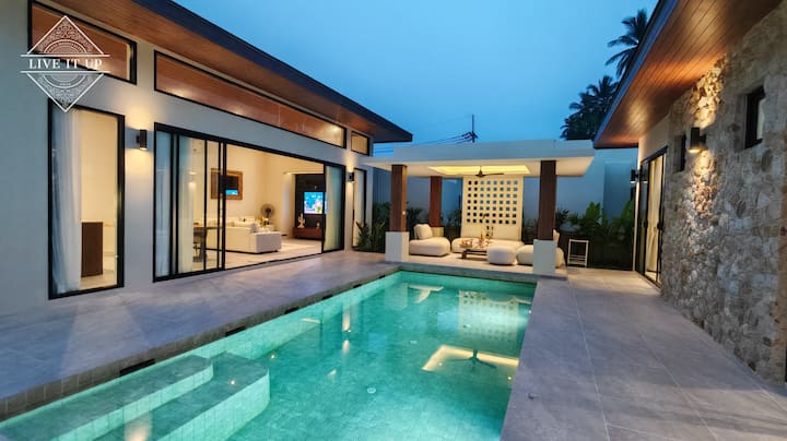 Elegant Bali Villa Near Lamai - Ko Samui