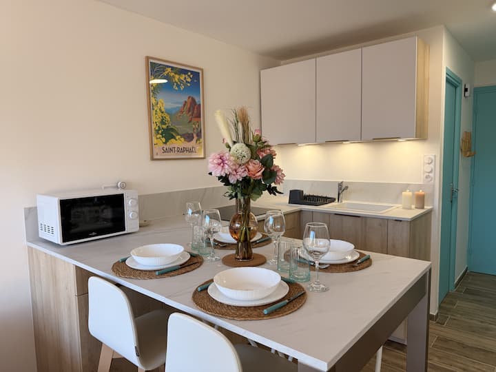 Studio Le Petit Bleu - Boulouris - Saint-Raphaël