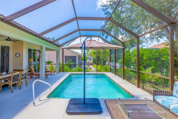 Sweet Home Ross | 5 Min Beach | 8 Ppl | Pool | Bbq - Marco Island, FL