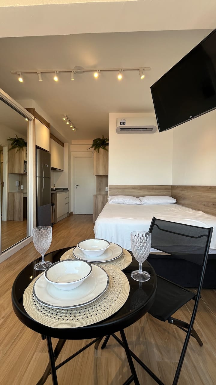 Studio| 2min Do Metrô Adolfo Pinheiro/transamerica - Santo Amaro