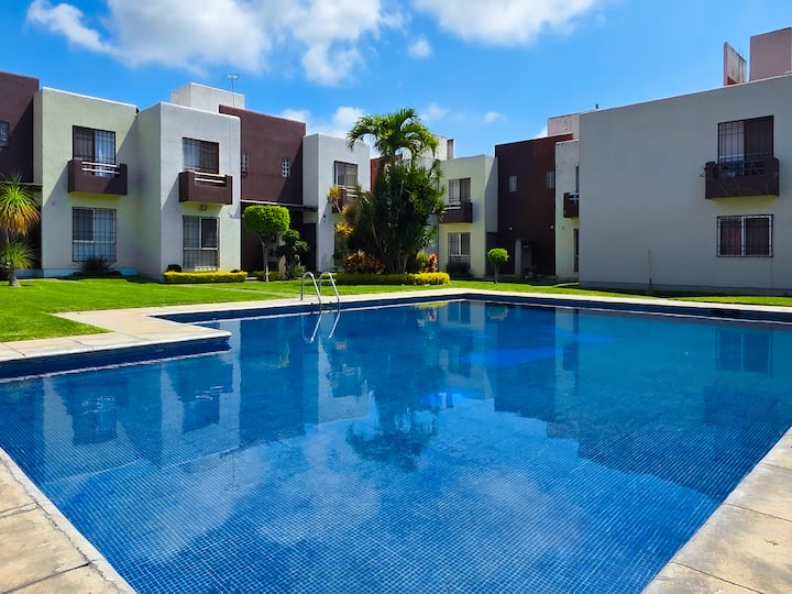 Bamboo Marina (Alberca & Descanso) - Temixco