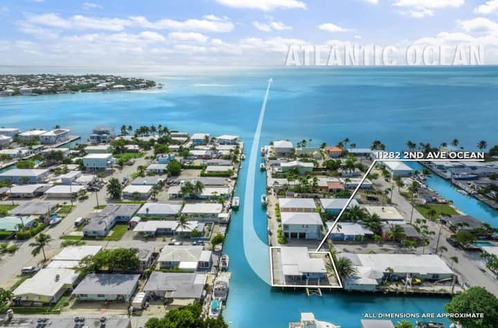 Canalfront Home Ocean Accessible - Coco Plum Beach, Marathon