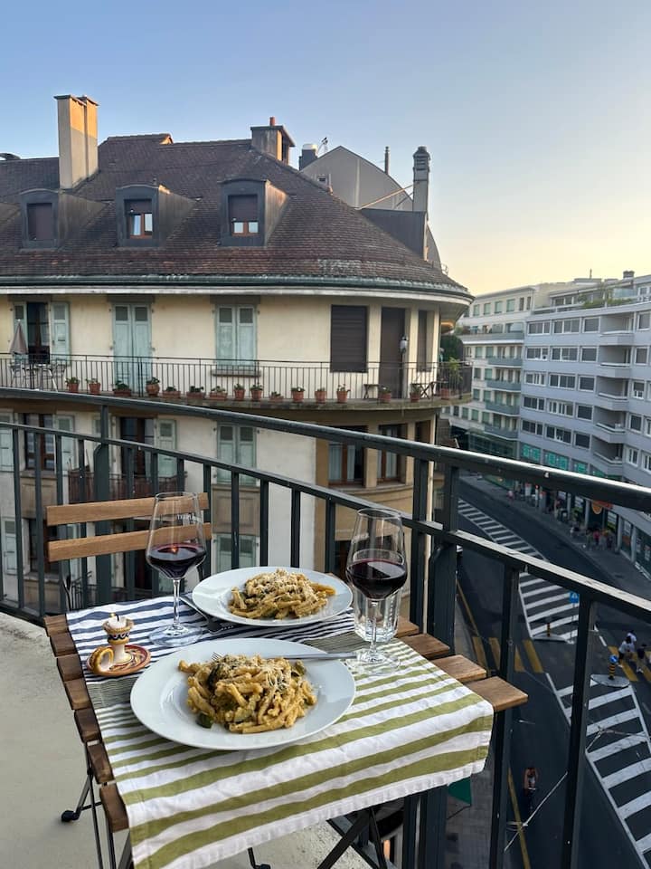 Amazing Apartment With Terrace - Ginevra