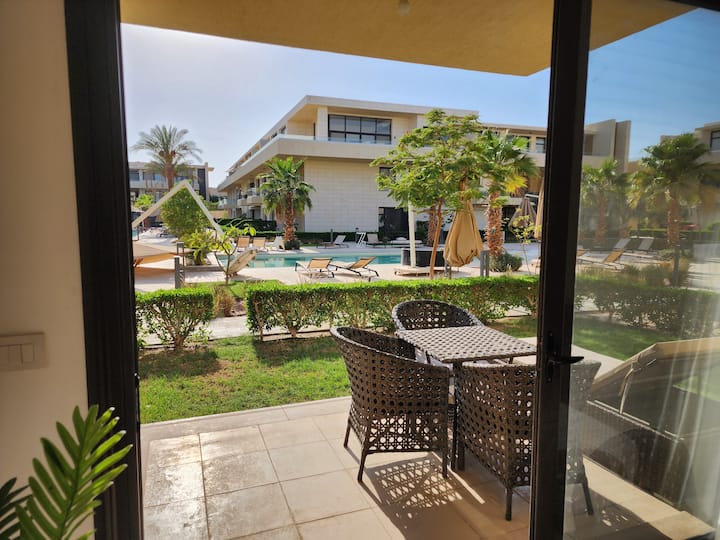 El Gouna Pool Front Cozy Stay 2br-gcribs Compound - Hurghada