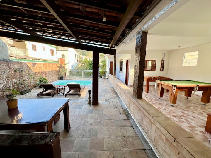 Casa 5 Qts, Piscina, áRea Gourmet E Sala De Jogos. - Mangaratiba