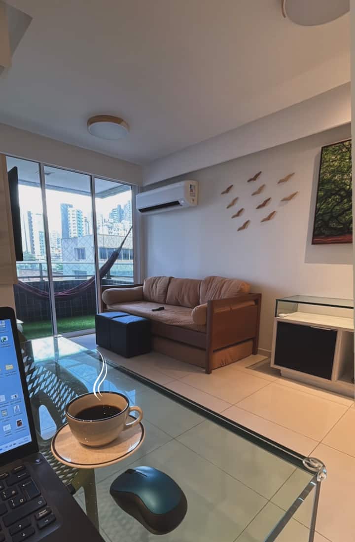 Apto 02 Qtos Em Boa Viagem, Acomoda 06 Pessoas! - Recife