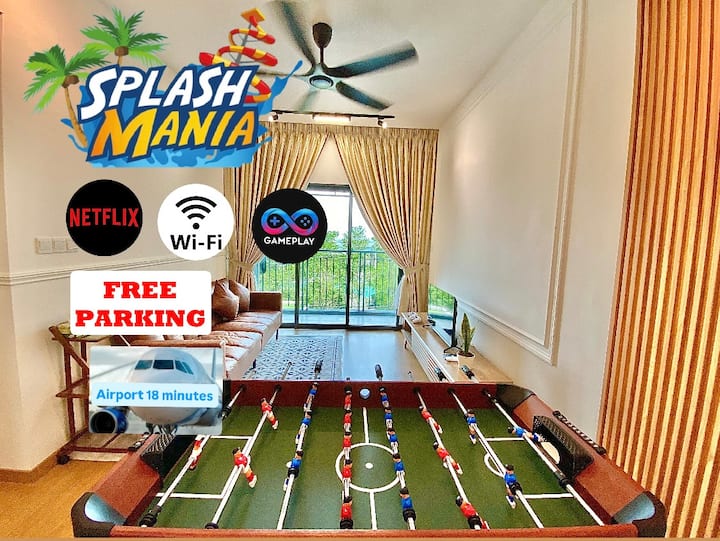 Splashmania Garden&poolview Wi-fi 7pax Muslim Only - Banting