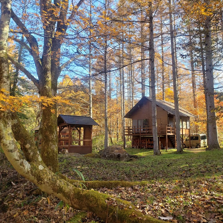 白川郷、高山の観光に便利
目の前に清流のせせらぎ　プール・サウナ付き別荘　他には無い静寂な空間 - Takayama