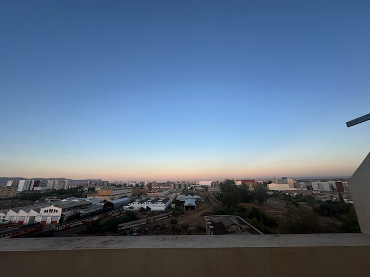 Appart De Luxe : Terrasse & Vue Grande Gare - Meknes