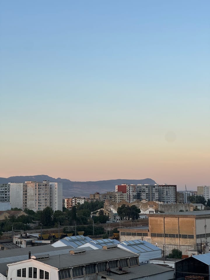 Appart De Luxe : Terrasse & Vue Grande Gare - Meknes