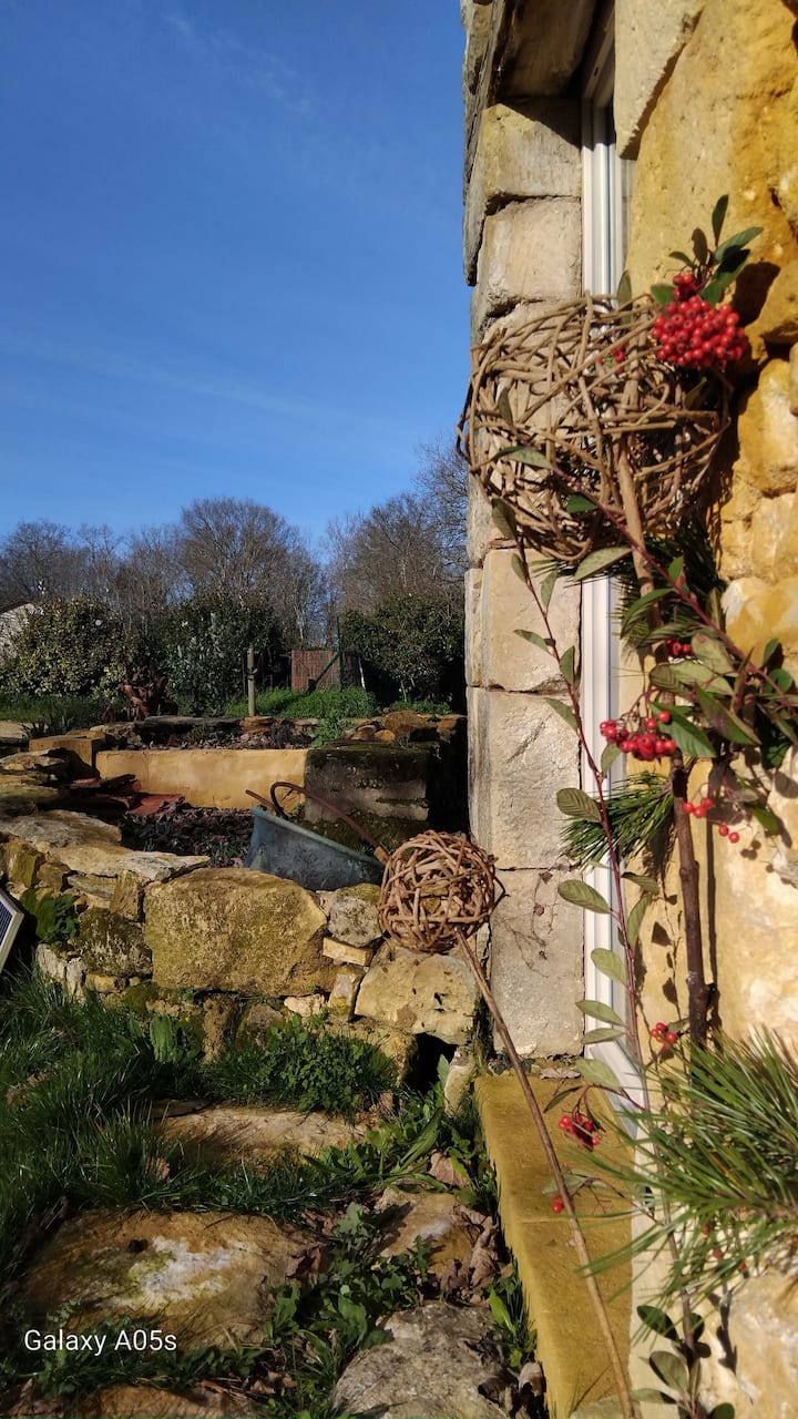 Grange Rénovée Avec Jardin - Domme