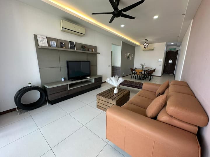 Spacious Comfy 8pax, 3br/2car Park@the Landmark - ペナン島