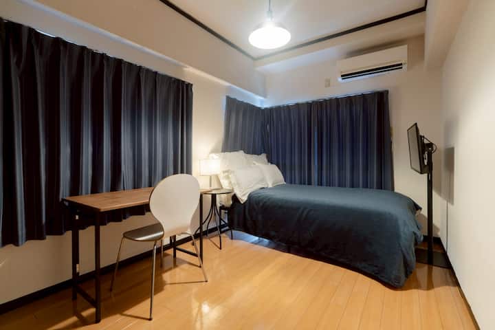 J74) 3ppl Private Wifi / Near Hakata Port - Fukuoka