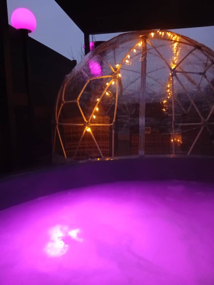 Love Et Spa "Courtisane" - Salon D'hiver Chauffé - Niederbronn-les-Bains