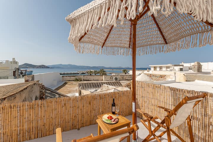 Memories Of Naxos - Private Terrace & Port View - Naxos