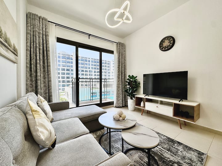 Elegant And Cozy 1 Bedroom Una| Town Square - Dubai