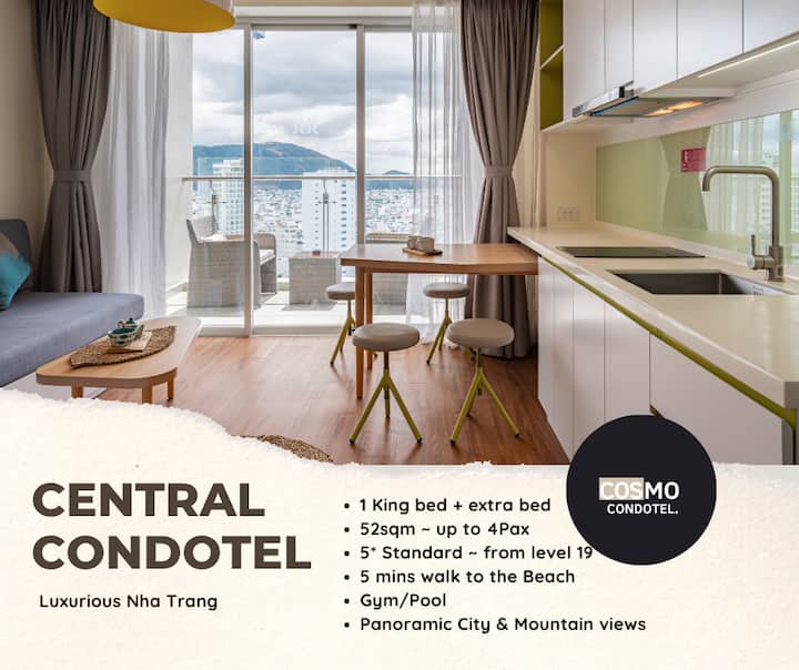 Nha Trang Beach 5*citychic Suite_pool/f19+/kingbed - Vietnam